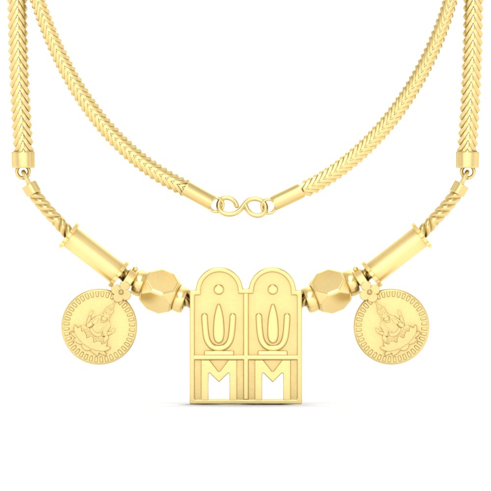 Vishnu Thali Lakshmi Kasu Set – Mangalsutraonline
