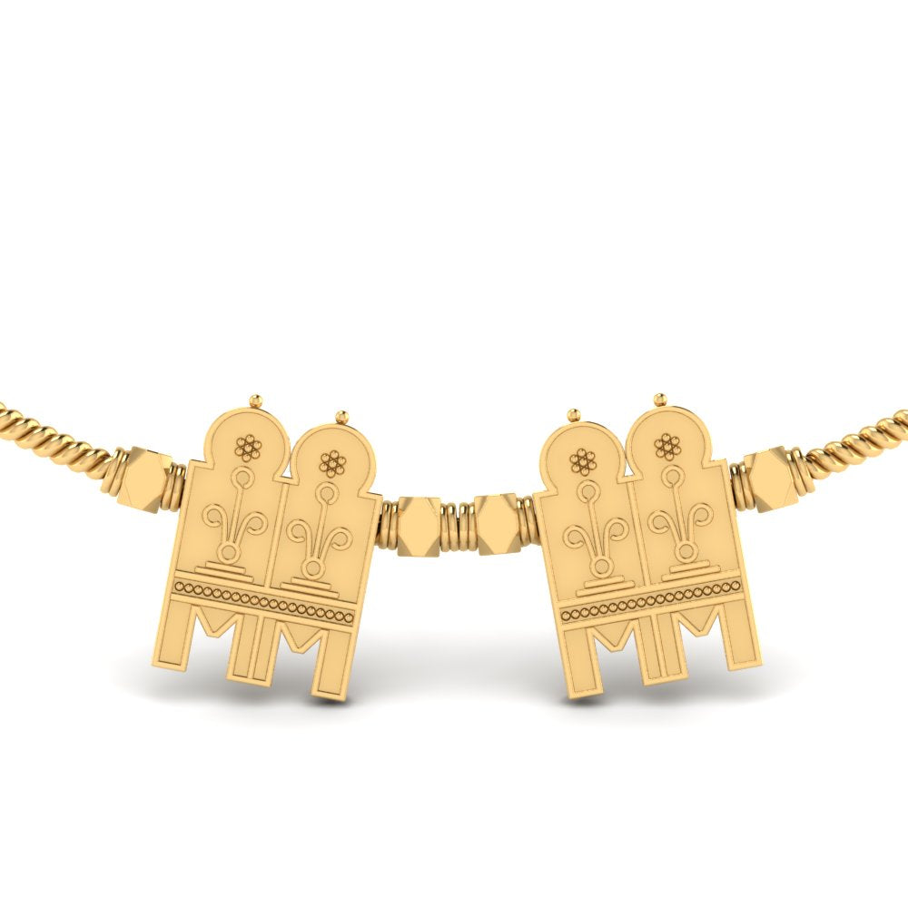 Iyer Thali Mangalyam With Gundu – Mangalsutraonline