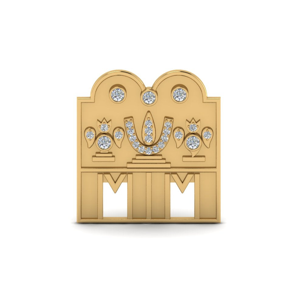 Mangalyam Logo Diamond Mangalyam Thali For Bride – Mangalsutraonline